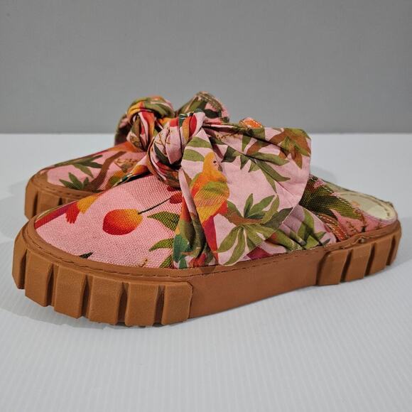FARM Rio | Shoes | New Farm Rio Mango Trees Sneaker Chunky Mule Pink ...
